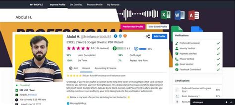 Excel Specialist Financial Formulas Freelancer