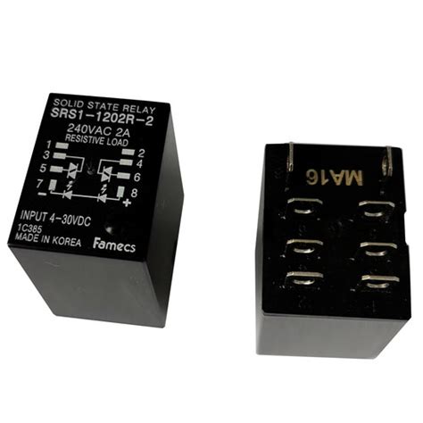 Srs1 1202r 2 240vac 2a Solid State Relay 8pins 4 30vdc