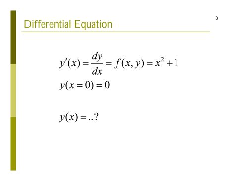 Spsf04 Euler And Runge Kutta Methods Ppt
