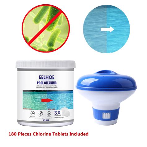 Melliful Chlorine Tablets For Swimming Pool Spa Hub Hot Tub Cleaning