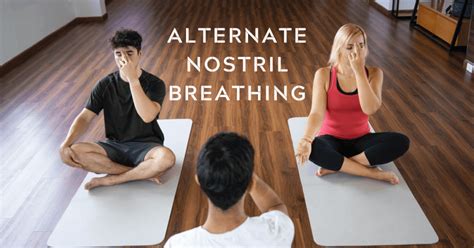 Alternate Nostril Breathing Operation Red Wings Foundation