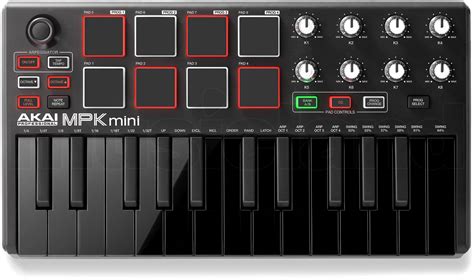 Akai Mpk Mini Mk2 Limited Edition Black Midi Keyboard 25 Πλήκτρων Μαύρο