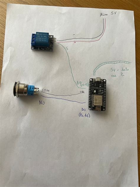 Bouton Poussoir Et Esp8266 Français Arduino Forum