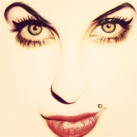 Piercing On The Upper Lip Shows How She Wanted To Entice Men To Kiss