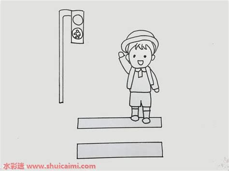 12交通安全图的简笔画 简笔画图片大全 普车都