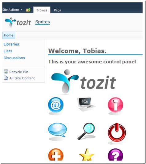 Sp 2010 Developing For Performance Part 6 Css Sprites