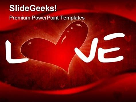 Love Wedding Powerpoint Template