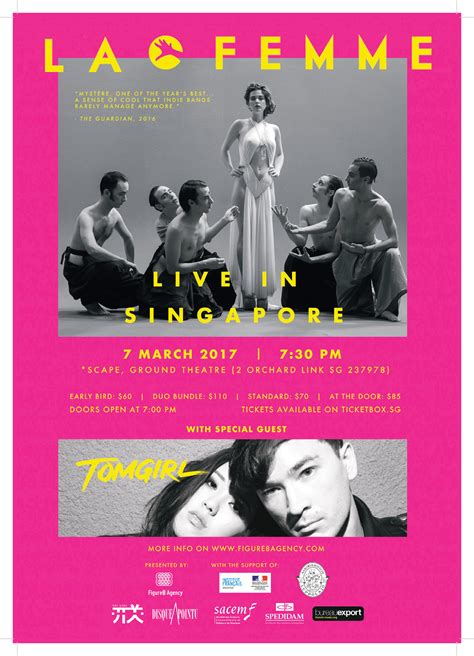 Catch La Femme Live In Singapore Nookmag