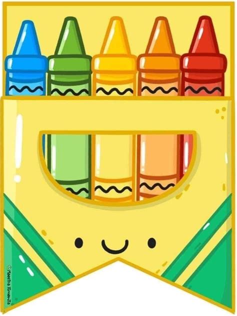 Pin De Claudia Erales En Banderines Manualidades Escolares Diseño