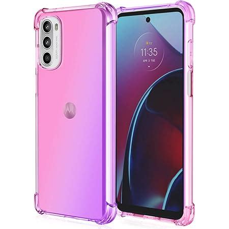 XYYDS Coque pour Motorola Moto E32 Etui en Silicone TPU Dégradé de
