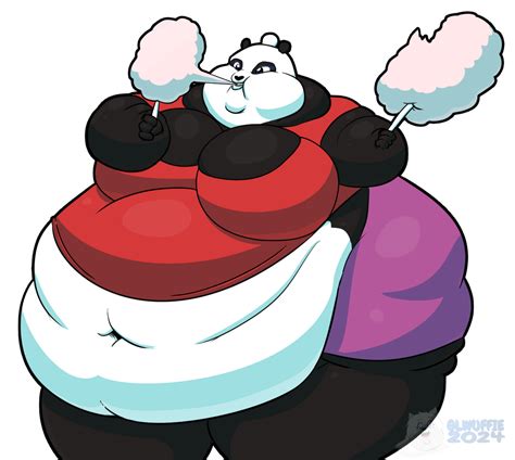 Cotton Candy Panda By Glwuffie On Deviantart