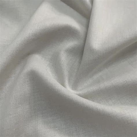 Premium White Solid Cotton Mulmul Fabric Cotton Cloth Cotton Material