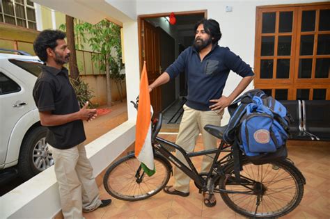 pawan kalyan meets his west bengal fan addanki ravi photos images