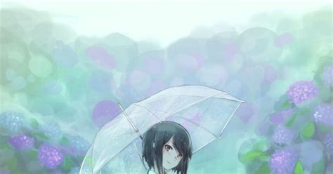 オリジナル 雨の季節 絵元れいしのイラスト Pixiv