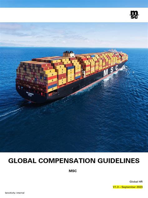 Msc Global Compensation Guidelines 2023 09 V13 Pdf Employment