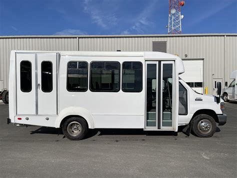 2019 Elkhart Coach Ford E350 12 Passenger And 2 Wheelchair Shuttle Bus
