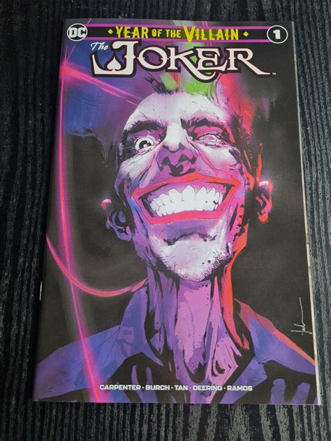 Joker Year Of The Villain 1 Forbidden Planet Virgin Jock Variant