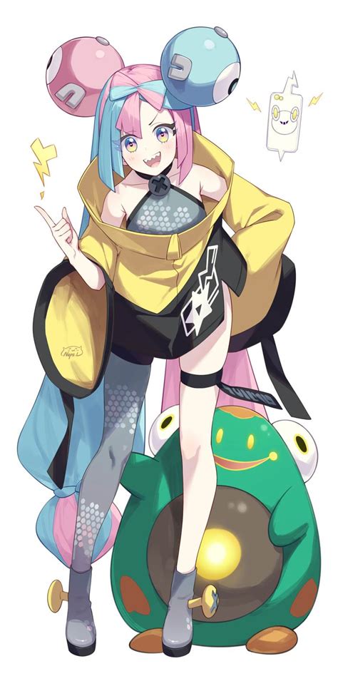 女孩子 宝可梦 口袋妖怪 精灵宝可梦 奇树 Nepsillustration Pixivbox