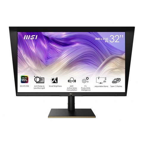 MSI Summit MS321UP 32 LED IPS UltraHD 4K FreeSync PcComponentes