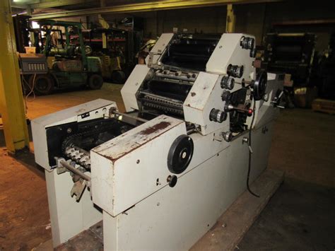 Lot 90 Chief 217 Two Color Offset Press 2 Wirebids