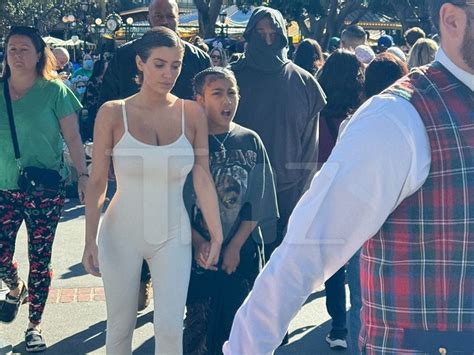 Kanye West Hits Up Disneyland With Wife Bianca Censori Daughter North West All County Gazette