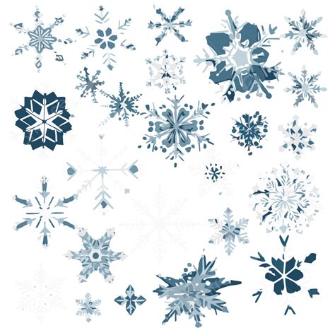 떨어지는 눈송이 클립 아트 흰색 눈 조각 벡터 디자인 만화 떨어지는 눈송이 클립 아트 만화 Png 일러스트 및 벡터 에 대한 무료 다운로드 Pngtree