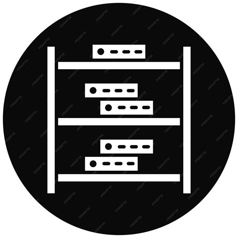 Premium Vector Server Rack Icon Vector Image Can Be Used For Web Hosting