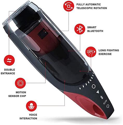 Automatic Thrusting Telescopic Rotation Male Masturbator Cup Bluetooth