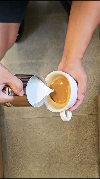 커피 라떼하트 만들기 연습8 Youtube