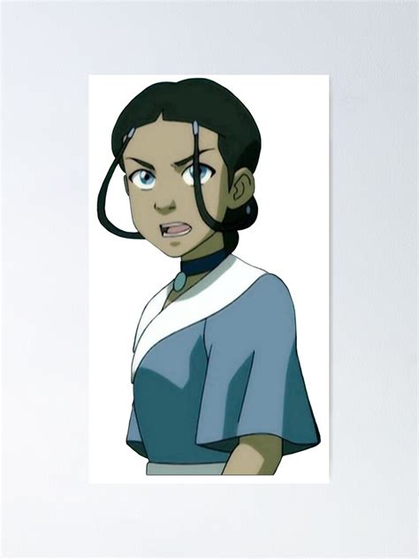 Angry Katara Avatar Poster By Blueeyes374 Redbubble