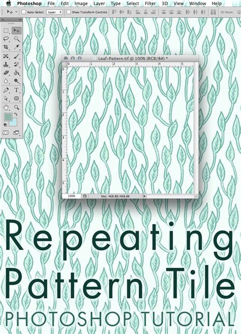 photoshop tutorial repeating pattern tile artofit