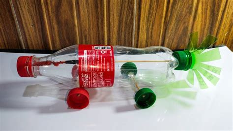 Diy Projects Coca Cola Bottle Rubber Band Car Diy Car Super Easy