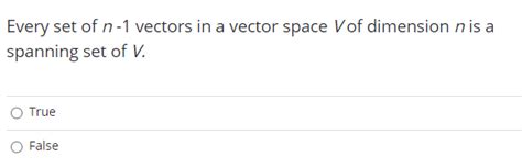Solved If A Is A 6x5 Matrix Then The Column Space Of Ais A