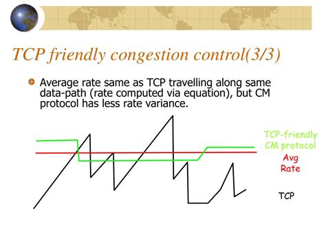 ppt a survey on tcp friendly congestion control powerpoint