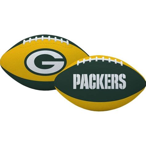 Rawlings Green Bay Hail Mary Mini Rubber Football Team Green Bay