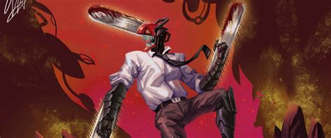 3440x1440 Resolution Denji Hd Chainsaw Man Art 3440x1440 Resolution