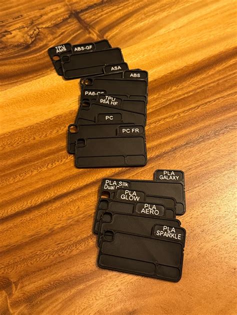 Filament Sample Divider For Favorite Sample Boxes By Parkerlab