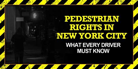 Pedestrian Rights In New York City What Every Driver MUST Know Ridge