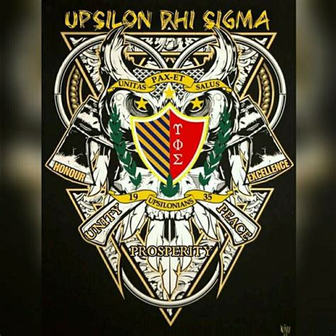 Upsilon Phi Sigma 1935 Logo Sorority And Fraternity