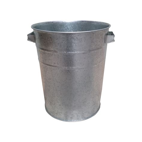 Galvanised Bin