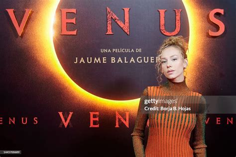 Actress Ester Exposito Attends To Venus Photocall In Madrid On