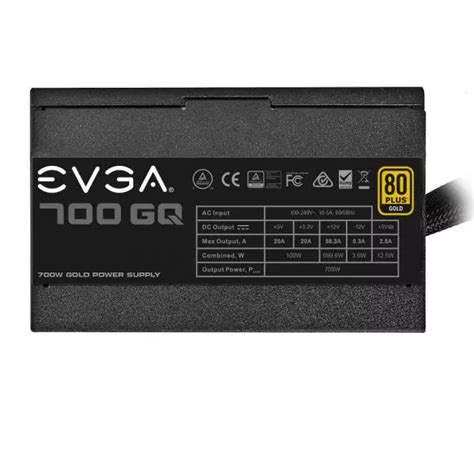 Buy EVGA 700W Gold GQ ATX Semi Modular Power Supply Online Australia