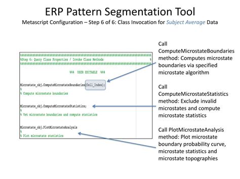 Ppt Nemo Erp Analysis Toolkit Erp Pattern Segmentation Powerpoint