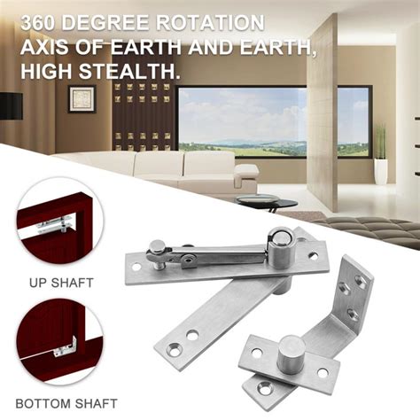L Shape Door Hinge 304 Stainless Steel 360 Degree Vicedeal