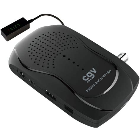 Décodeur Satellite Cgv Premio Easyone Hd4 Leroy Merlin