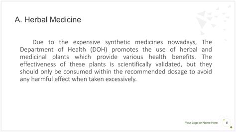 Complementary And Alternative Healthcare Modalities Pptx Herbs And