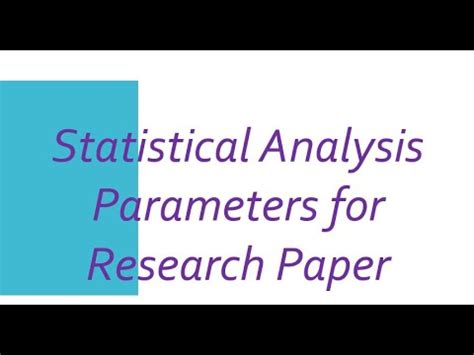 R Programming For Beginners Basic Statistical Analysis In R YouTube