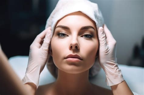 Premium Ai Image Shot Of An Unrecognizable Woman Getting Her Makeup