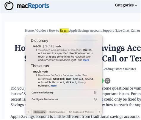 How To Turn Off The Dictionary Popup On Mac • Macreports