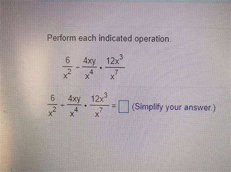 answered perform each indicated operation 3 6 … bartleby